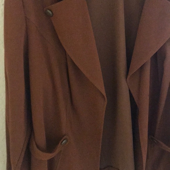 Jackets & Coats | Rust Orange Jacket | Poshmark